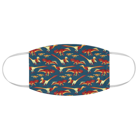 Velociraptor and Protoceratops Gobi Desert face mask – Studio 252MYA