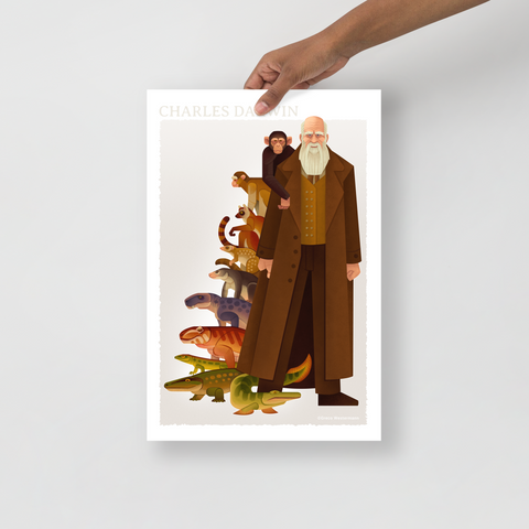 Charles Darwin poster – Studio 252MYA