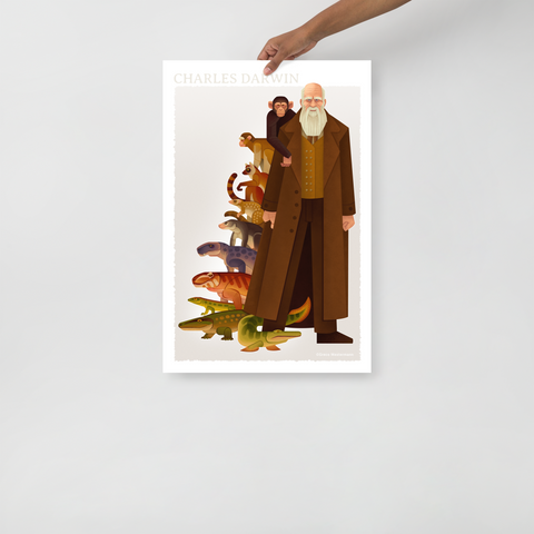 Charles Darwin poster – Studio 252MYA