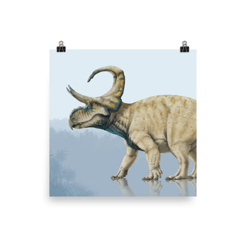 Machairoceratops poster – Studio 252MYA