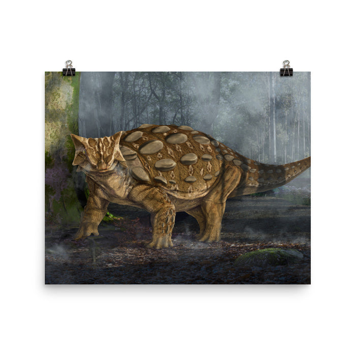 Ankylosaurus poster